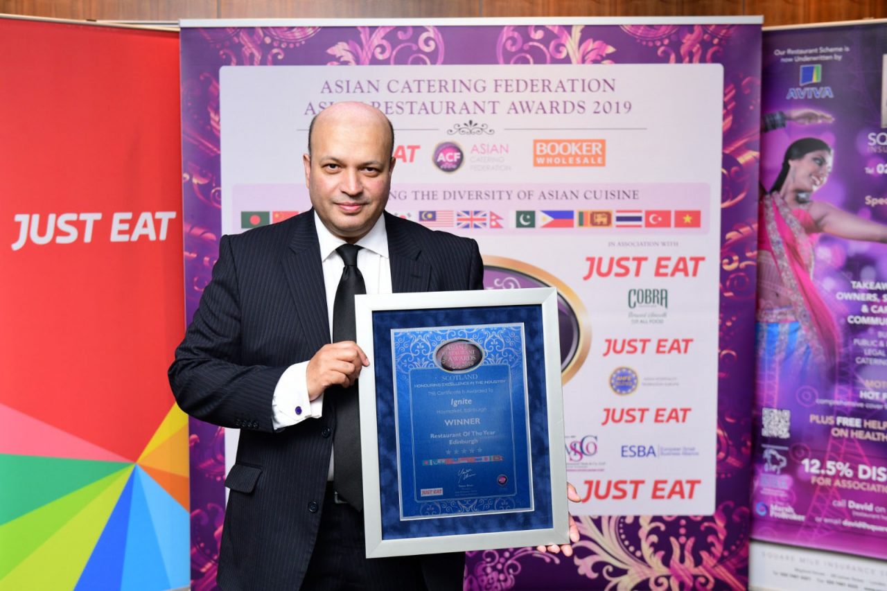 Ignite sparkles at Asian Restaurant Awards with Restaurant of the Year ...